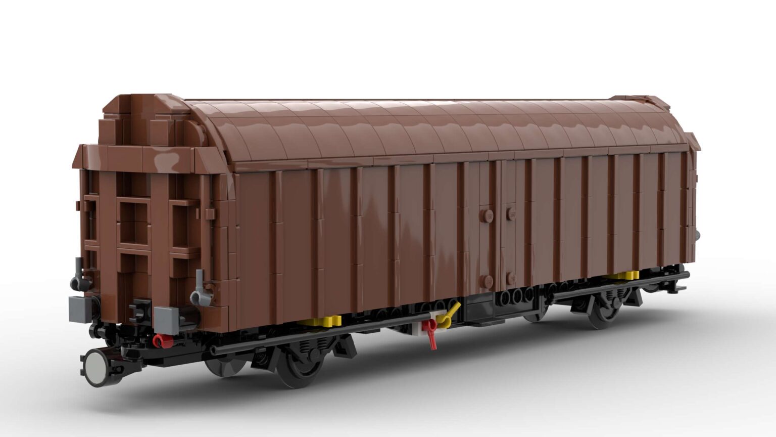 “Hbbillns” modern 8-wide goods wagon – Open L-Gauge