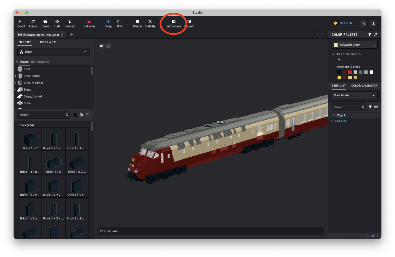 GUIDE: Making high quality building instructions in BrickLink Studio ...