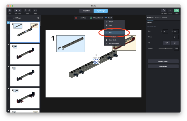 GUIDE: Making high quality building instructions in BrickLink Studio ...